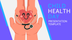Free - Child Health Day PowerPoint and Google Slides Template - PPT Slides