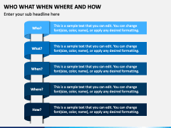 Who What When Where and How PowerPoint and Google Slides Template - PPT ...