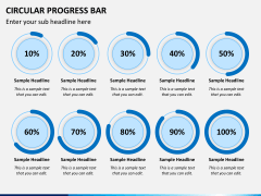 Circular Progress Bar for PowerPoint and Google Slides - PPT Slides