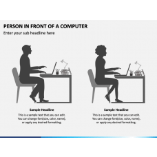 Computer Multitasking PowerPoint Template - PPT Slides