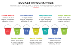 Bucket Infographics for PowerPoint and Google Slides