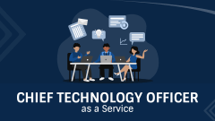 CTO as a Service PowerPoint and Google Slides Template - PPT Slides