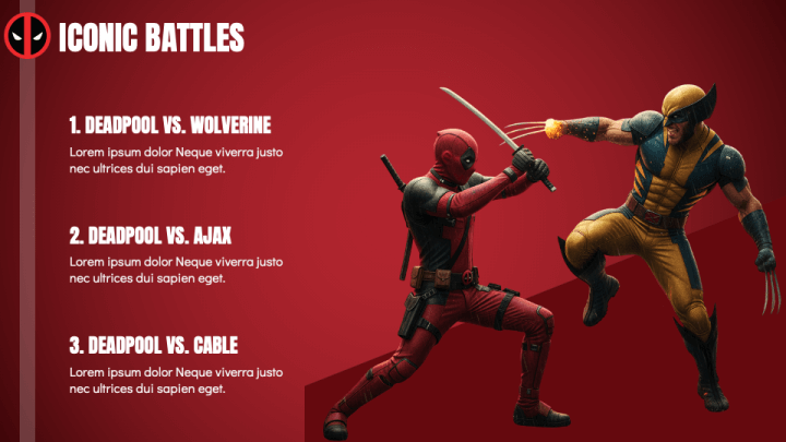 Free - Deadpool Presentation Theme for PowerPoint and Google Slides ...