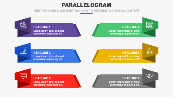 Parallelogram PowerPoint and Google Slides Template - PPT Slides