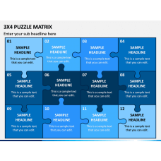 Square Puzzle Templates for PowerPoint and Google Slides | SketchBubble