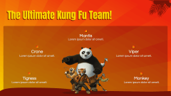 Free - Kung Fu Panda Theme for PowerPoint and Google Slides - PPT Slides
