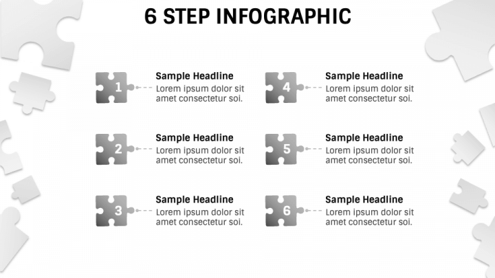 Puzzle Background for PowerPoint and Google Slides - PPT Slides