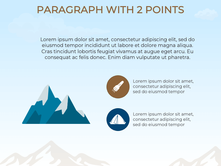 Free - International Mountain Day PowerPoint Template and Google Slides ...