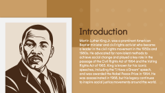 Free - Martin Luther King Jr. PowerPoint and Google Slides Template ...