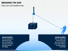 Bridging The Gap PowerPoint and Google Slides Template - PPT Slides