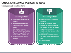 Goods and Service Tax (GST) in India PowerPoint and Google Slides ...