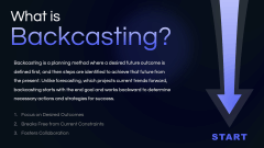 Backcasting PowerPoint and Google Slides Template - PPT Slides