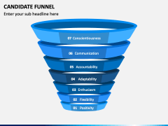 Candidate Funnel PowerPoint and Google Slides Template - PPT Slides