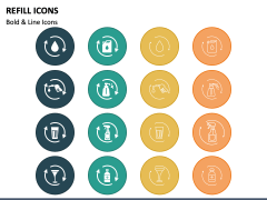 Refill Icons for PowerPoint and Google Slides - PPT Slides