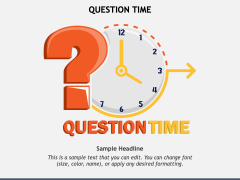 Question Time PowerPoint and Google Slides Template - PPT Slides