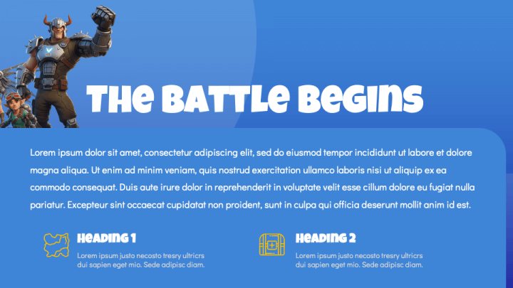 Free - Fortnite Presentation Theme for PowerPoint and Google Slides ...