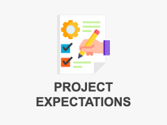 Project Expectations PowerPoint and Google Slides Template - PPT Slides