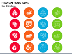 Financial Fraud Icons for PowerPoint and Google Slides - PPT Slides
