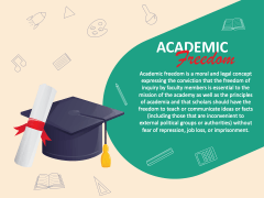 Academic Freedom PowerPoint and Google Slides Template - PPT Slides