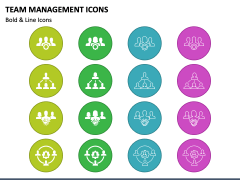 Team Management Icons for PowerPoint and Google Slides - PPT Slides