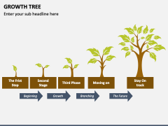 Growth Tree PowerPoint and Google Slides Template - PPT Slides