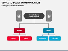 Device-To-Device Communication PowerPoint and Google Slides Template