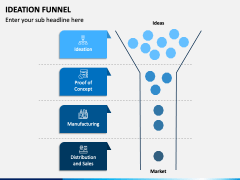 Ideation Funnel PowerPoint and Google Slides Template - PPT Slides