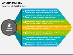 Seven Principles PowerPoint Presentation Slides - PPT Template