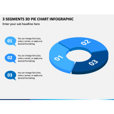 Free Bulb Infographic with 3 Segments PowerPoint Template & Google Slides
