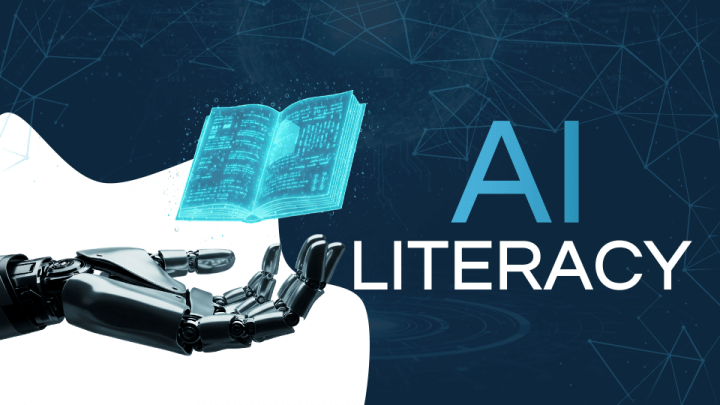 AI Literacy PowerPoint and Google Slides Template - PPT Slides