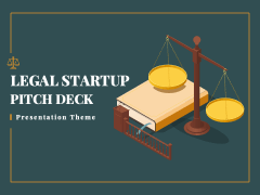 Legal Startup Pitch Deck for PowerPoint and Google Slides - PPT Slides