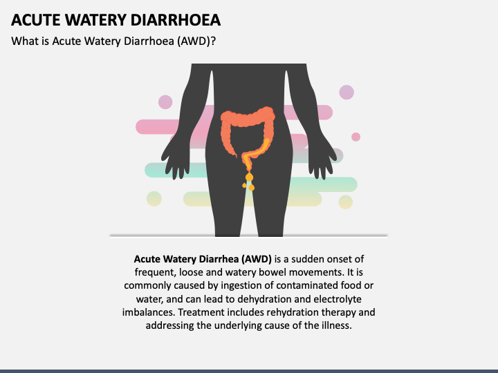 Acute Watery Diarrhoea PowerPoint and Google Slides Template - PPT Slides