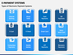 E-Payment Systems PowerPoint and Google Slides Template - PPT Slides