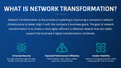 Network Transformation PowerPoint and Google Slides Template - PPT Slides