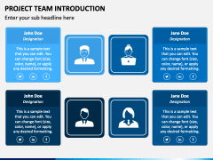 Project Team Introduction PowerPoint and Google Slides Template - PPT ...