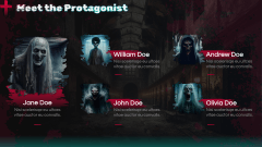 Free - Horror Story Presentation Theme for PowerPoint and Google Slides
