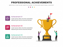 Professional Achievements PowerPoint and Google Slides Template - PPT ...