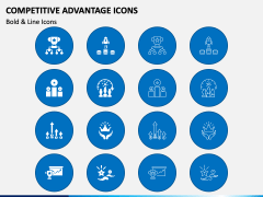 Competitive Advantage Icons for PowerPoint and Google Slides - PPT Slides