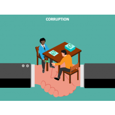 Free - International Anti-Corruption Day PowerPoint Template and Google Slides Theme