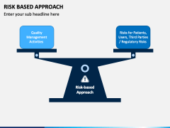 Risk Based Approach PowerPoint and Google Slides Template - PPT Slides