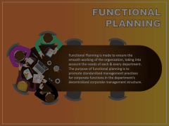 Functional Planning PowerPoint Template - PPT Slides