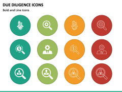 Due Diligence Icons for PowerPoint and Google Slides - PPT Slides