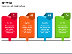 Key Wins PowerPoint and Google Slides Template - PPT Slides