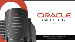 Free - Oracle Case Study PowerPoint and Google Slides Template - PPT Slides