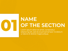 Modern Yellow Presentation Theme for PowerPoint and Google Slides - PPT ...