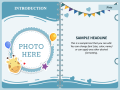 Free Scrapbook Presentation Theme for PowerPoint and Google Slides