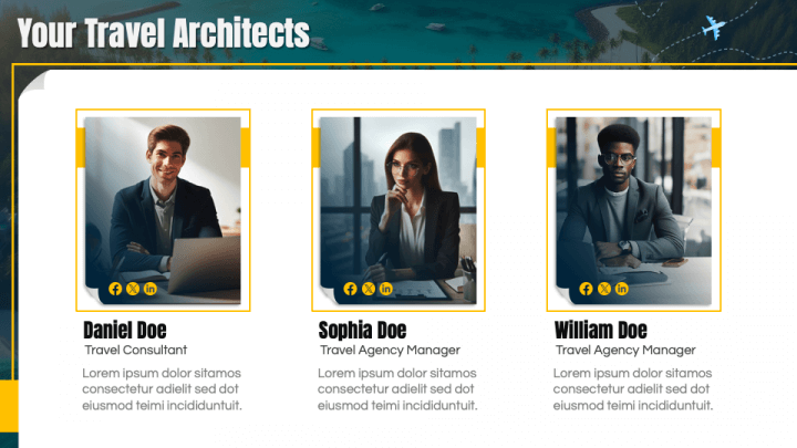 Travel Agency Business Plan PowerPoint and Google Slides Template - PPT ...