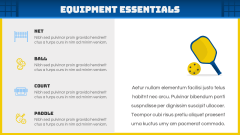 Free - Pickleball Theme for PowerPoint and Google Slides - PPT Slides