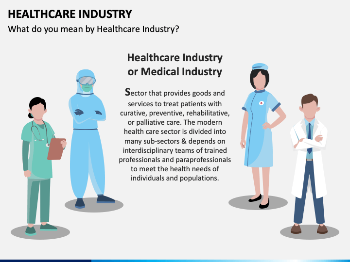 Healthcare Industry PowerPoint and Google Slides Template - PPT Slides