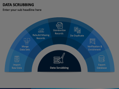 Data Scrubbing PowerPoint and Google Slides Template - PPT Slides